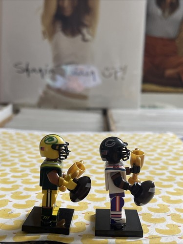 GREEN BAY PACKERS CHICAGO BEARS NFL FOOTBALL PLAYER LEGO MINIFIG FIGURE ...