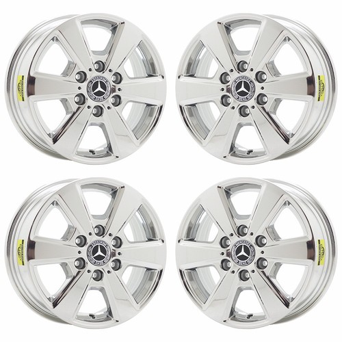 16" MERCEDES-BENZ SPRINTER 1500 PVD BRIGHT CHROME WHEELS-C RIMS FACTORY ...