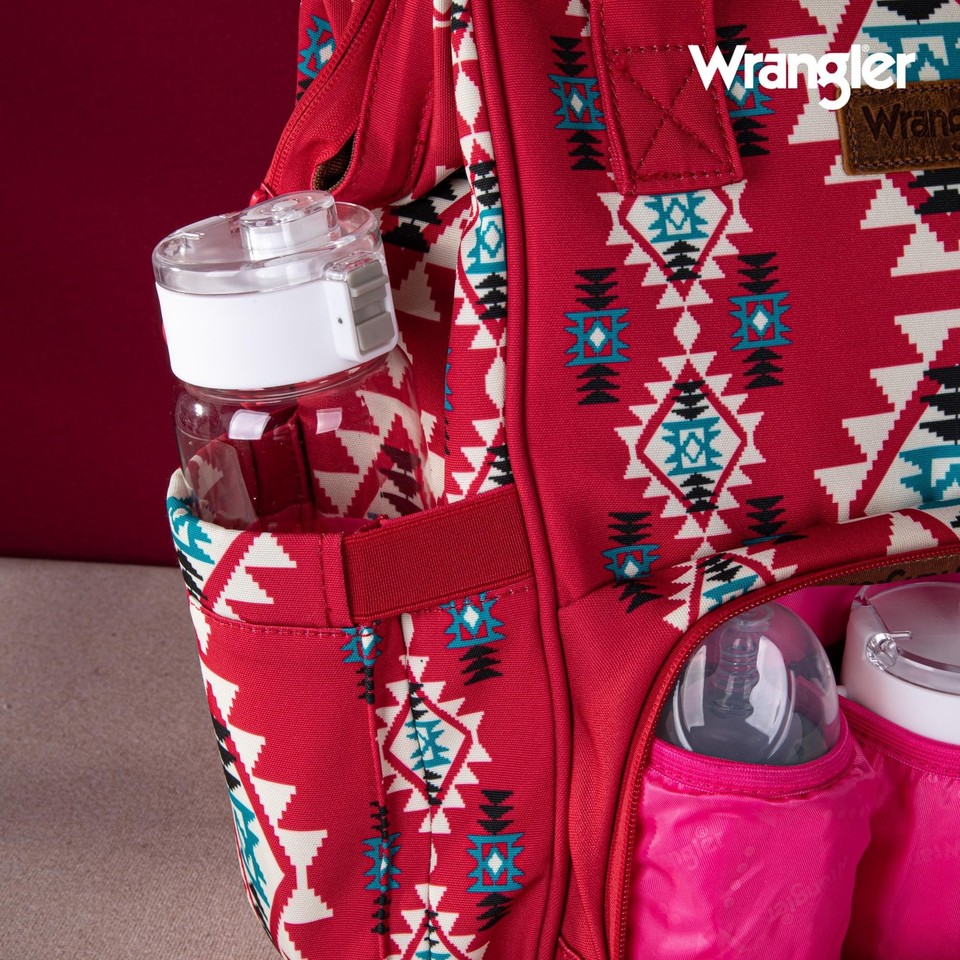Montana West Wrangler Diaper Bag Backpack Aztec Travel Backpack Purses ...