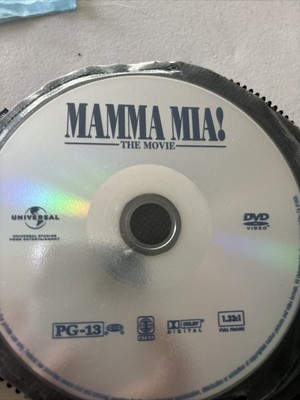 Mamma Mia! (DVD, 2008) Disc Only 25195015882 | eBay