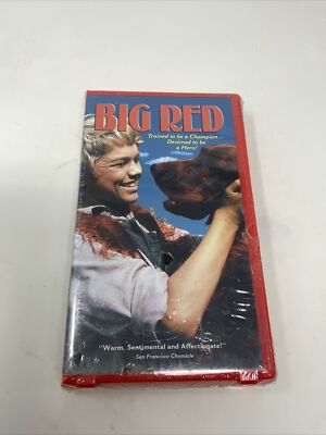 BIG RED (1962) RARE Disney/Anchor Bay VHS- Walter Pidgeon & Gilles ...