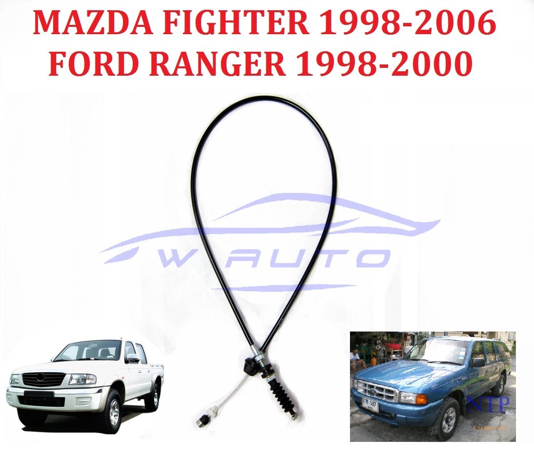 ACCELERATOR THROTTLE CABLE FOR FORD RANGER PICKUP 1998 - 2000 MAZDA ...