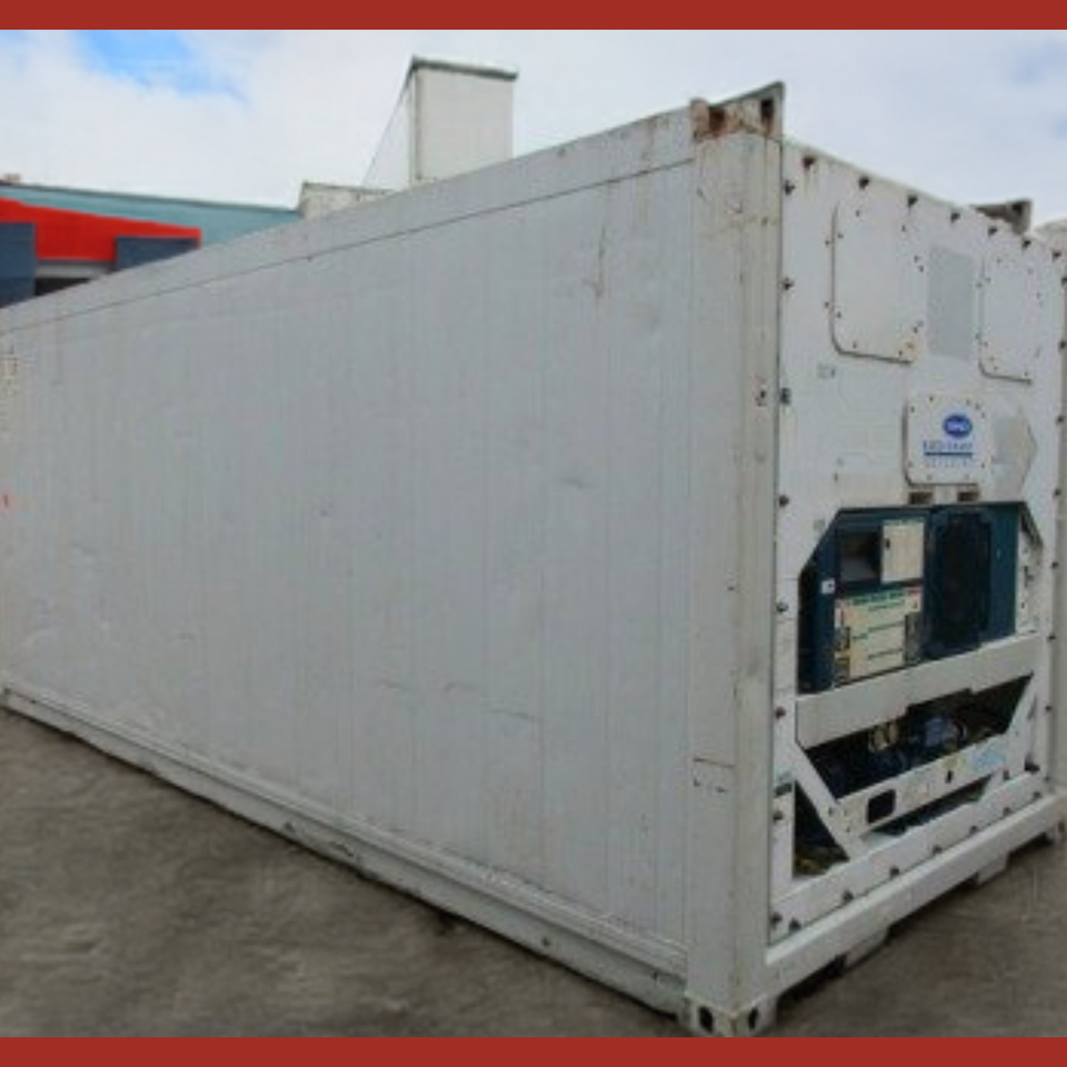 20ft Refrigerated shipping container - Cargo worthy | eBay UK