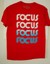 Vtg Focus Apparel Motocross Surfing Skateboardi SnowBoard Red T-Shirt ...