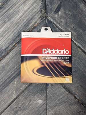 D'Addario EJ17 Phosphor Bronze Medium Gauge Acoustic Guitar Strings | eBay