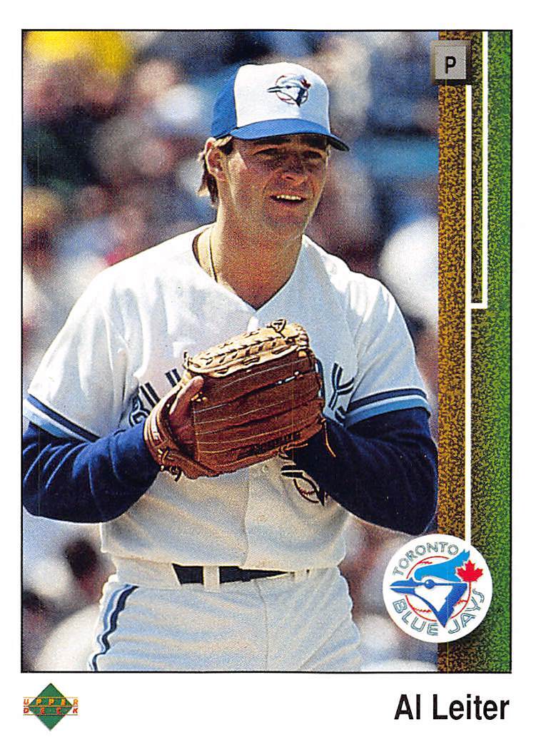Al Leiter 1989 Upper Deck 705 Toronto Blue Jays Baseball Card | eBay