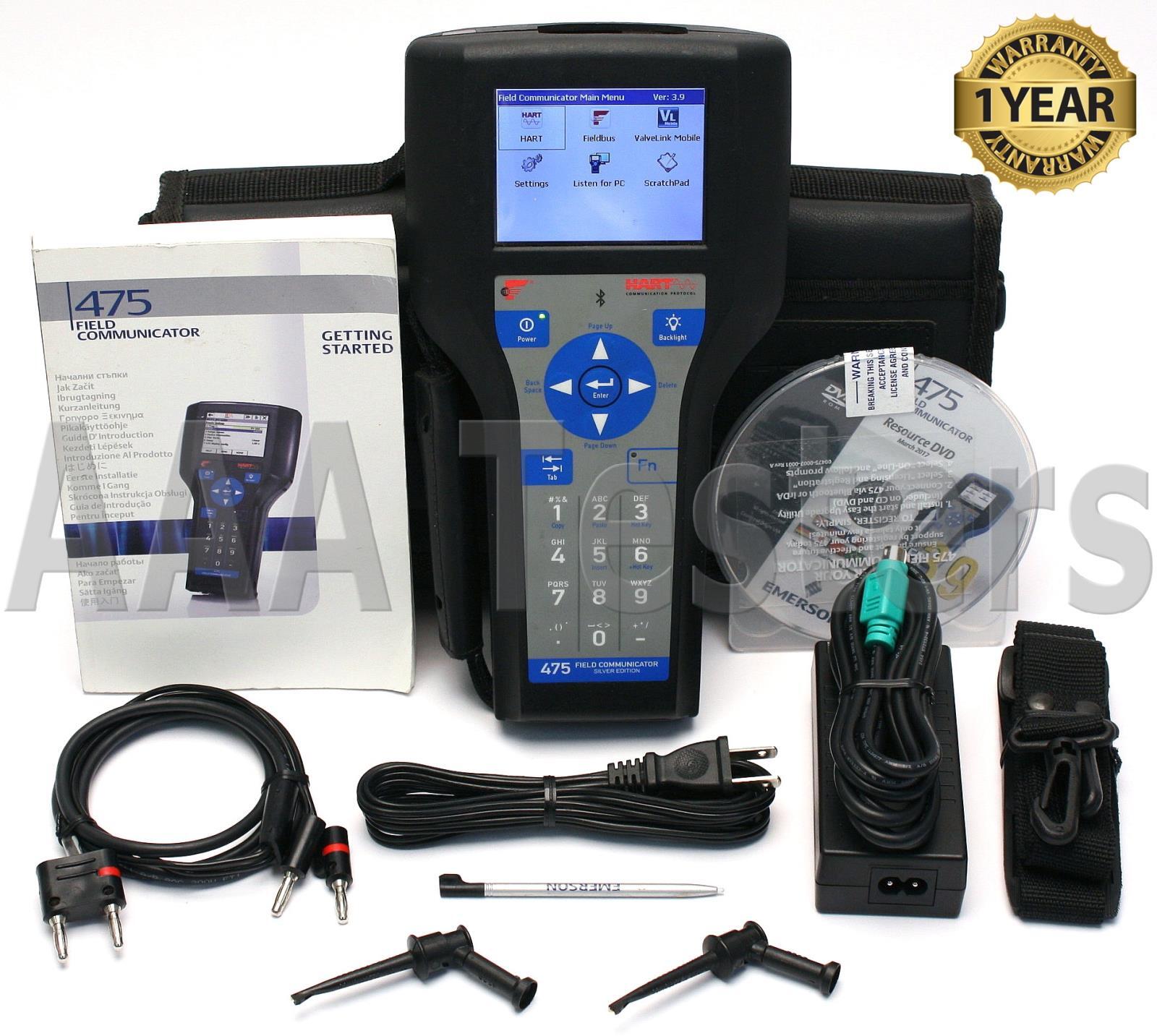 HART 475 Field Communicator 475FP1EKLUGMT V3.9 Emerson 475 w/ Hart ...