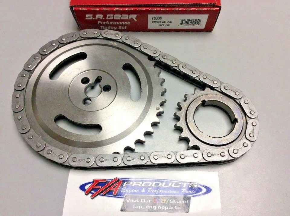 Big Block Chevrolet Gen 6 Late 454 Engine .334 Roller Timing Set S.A ...