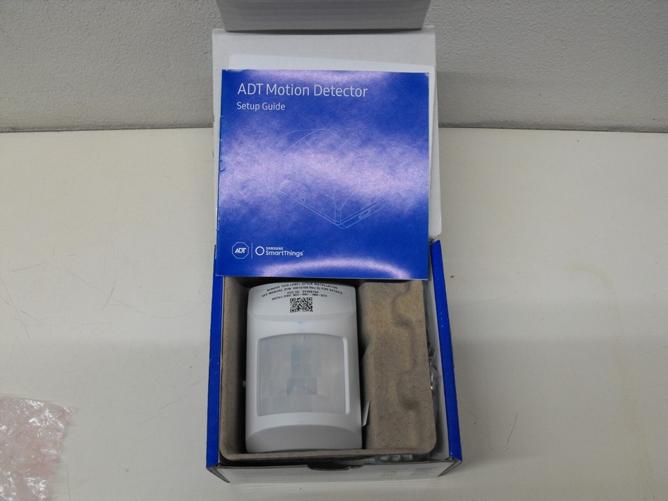Samsung - SmartThings ADT Motion Detector - White F-ADT-PIR-1 - New | eBay
