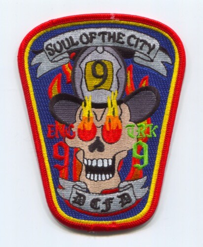 District of Columbia Fire Department DCFD Engine 9 Truck 9 Patch ...