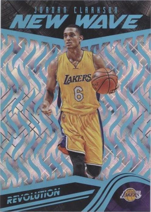 2015-16 Panini Revolution - New Wave Jordan Clarkson #18 Cosmic /100 ...