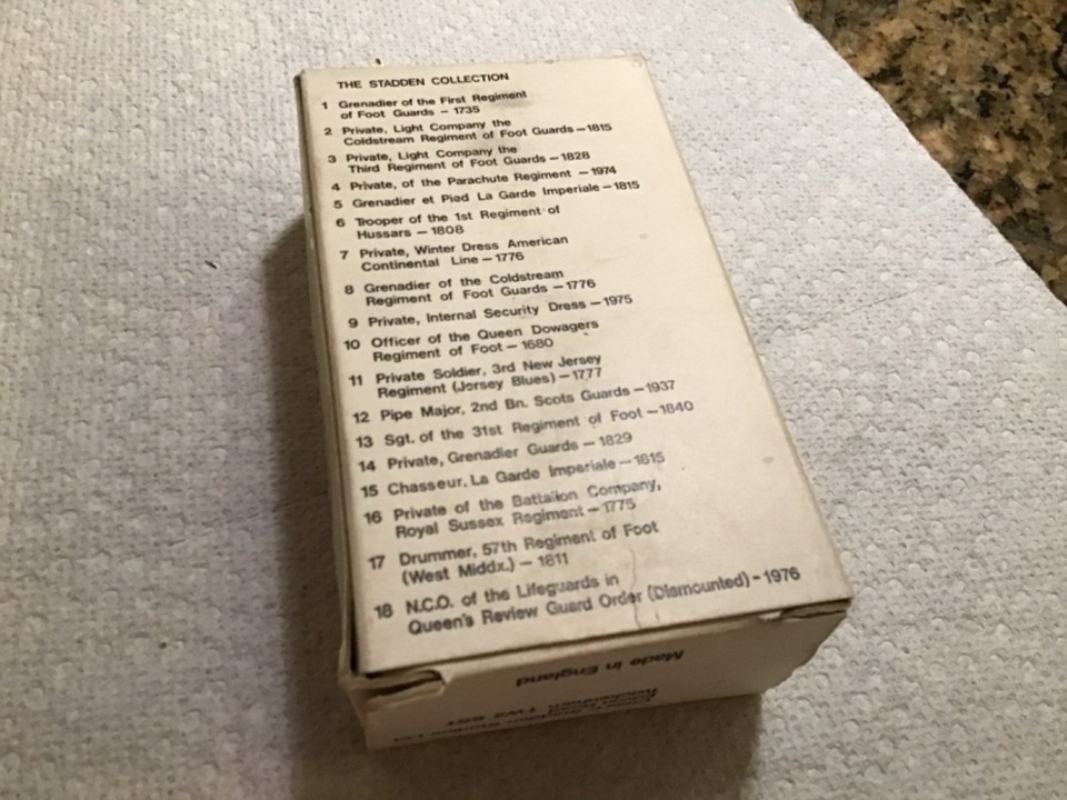 Charles Stadden Grenadier Et Piad La Garde Imperiale Lead Figure 54mm ...