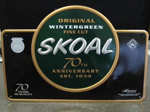 Set of 3 Skoal & Skoal / NASCAR Anniversary Signs | eBay
