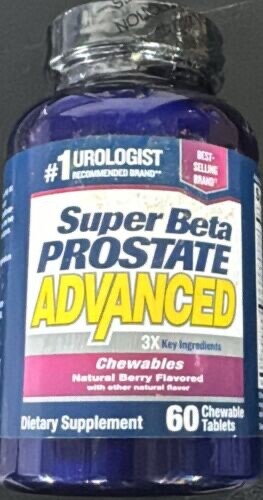 Super Beta Prostate Advanced Chewables 60 Tablets Exp.04/26 | eBay