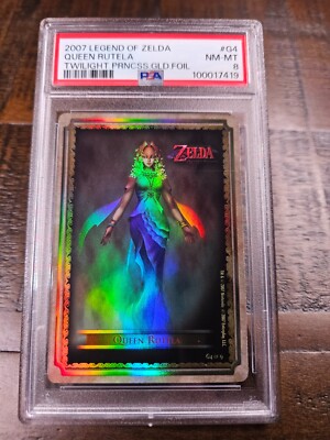 2007 Legend of Zelda Twilight Princess G4 Queen Rutela Gold Foil Card ...