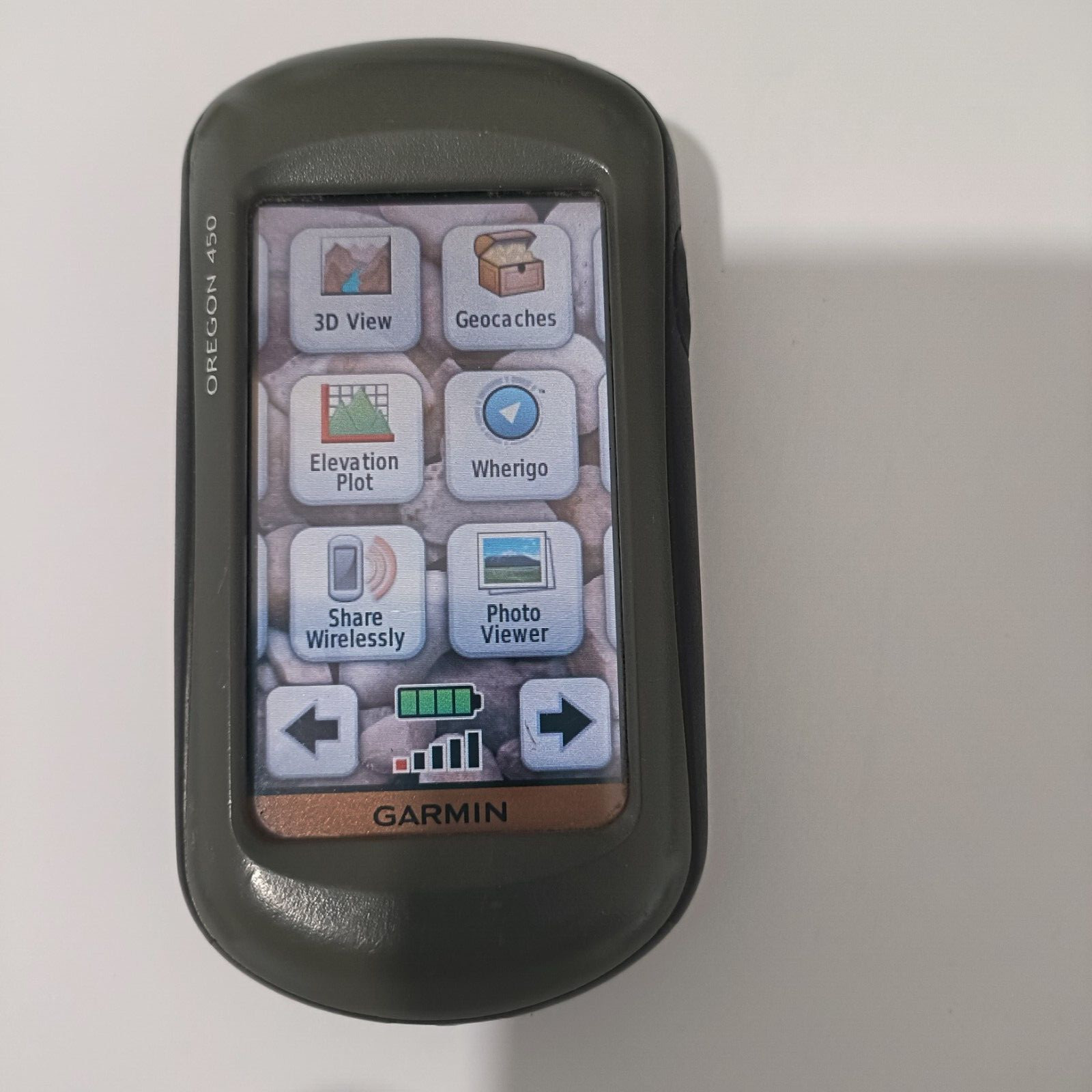 Garmin Oregon 450 handheld Touchscreen Full | Grelly UK