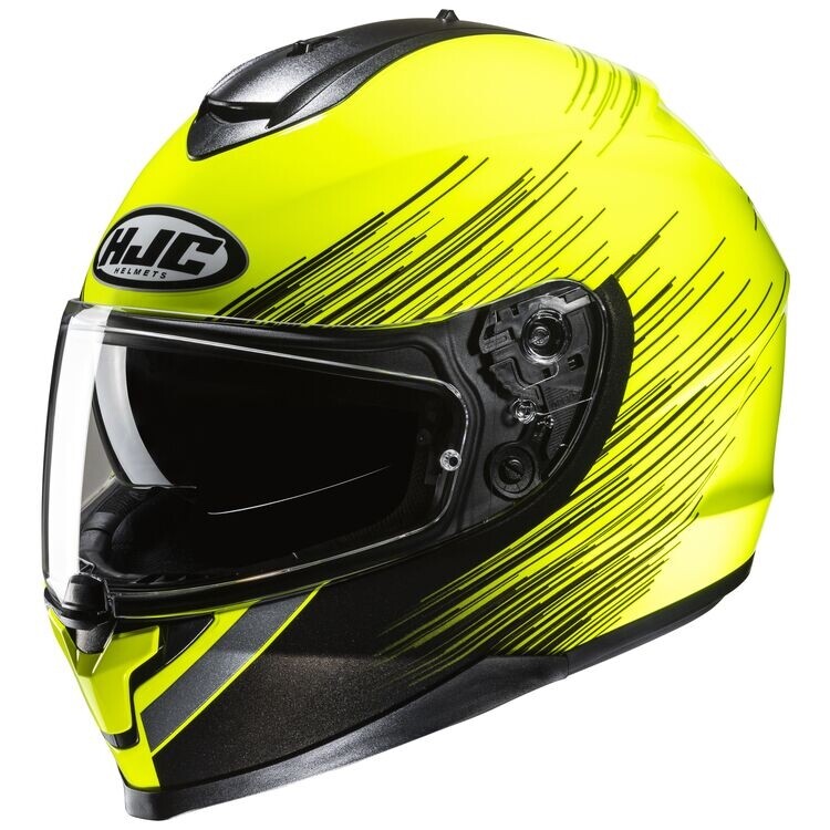 HJC C70 Sway Helmets Yellow Sm | eBay