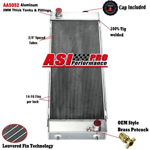 6 Row Radiator For Caterpillar Loaders 320 323 325 324 329 326-3870 ...