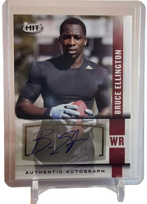 2014 SAGE HIT Autograph Bruce Ellington Rookie RC Card #A23 49ers W/Top ...
