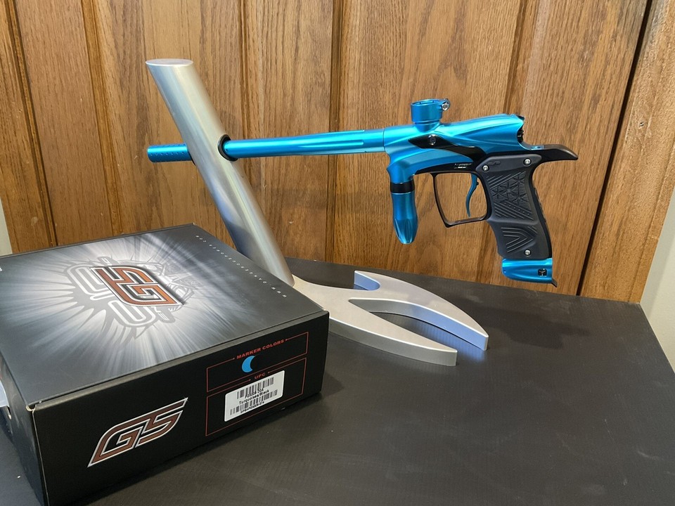 NEW! Dangerous Power G5 Electronic Marker Gun - Turquoise / Black | eBay