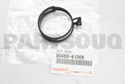 9046641006 Genuine Toyota CLAMP OR CLIP, HOSE(FOR RADIATOR INLET) 90466 ...