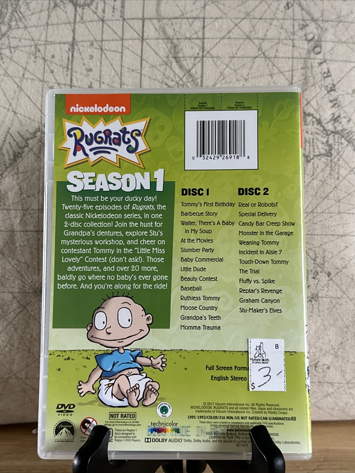 Rugrats: Season 1 (DVD, 1991) Nickelodeon 32429269188| eBay