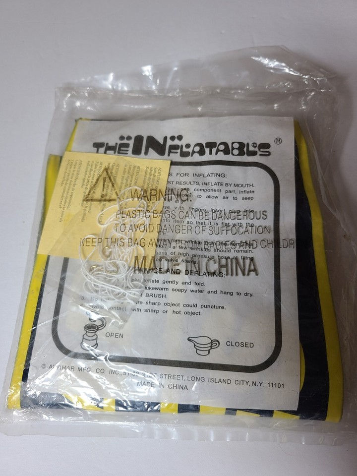 Vtg Goodyear Air Blimp Balloon Blow Up Inflatable The INflatabl's ...