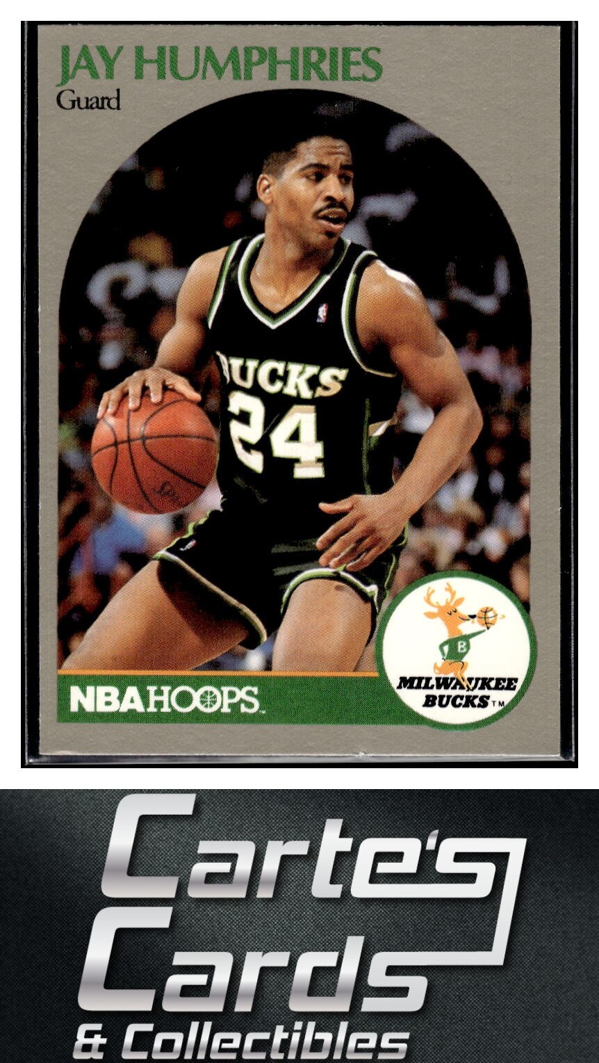 Jay Humphries 1991 Sears Hoops 100 Superstars #55 Milwaukee Bucks | eBay