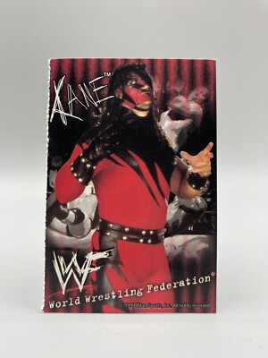Vintage WWF Wrestling Ice Cream Bar Card Kane 1999 WWE WCW AEW ECW RARE ...