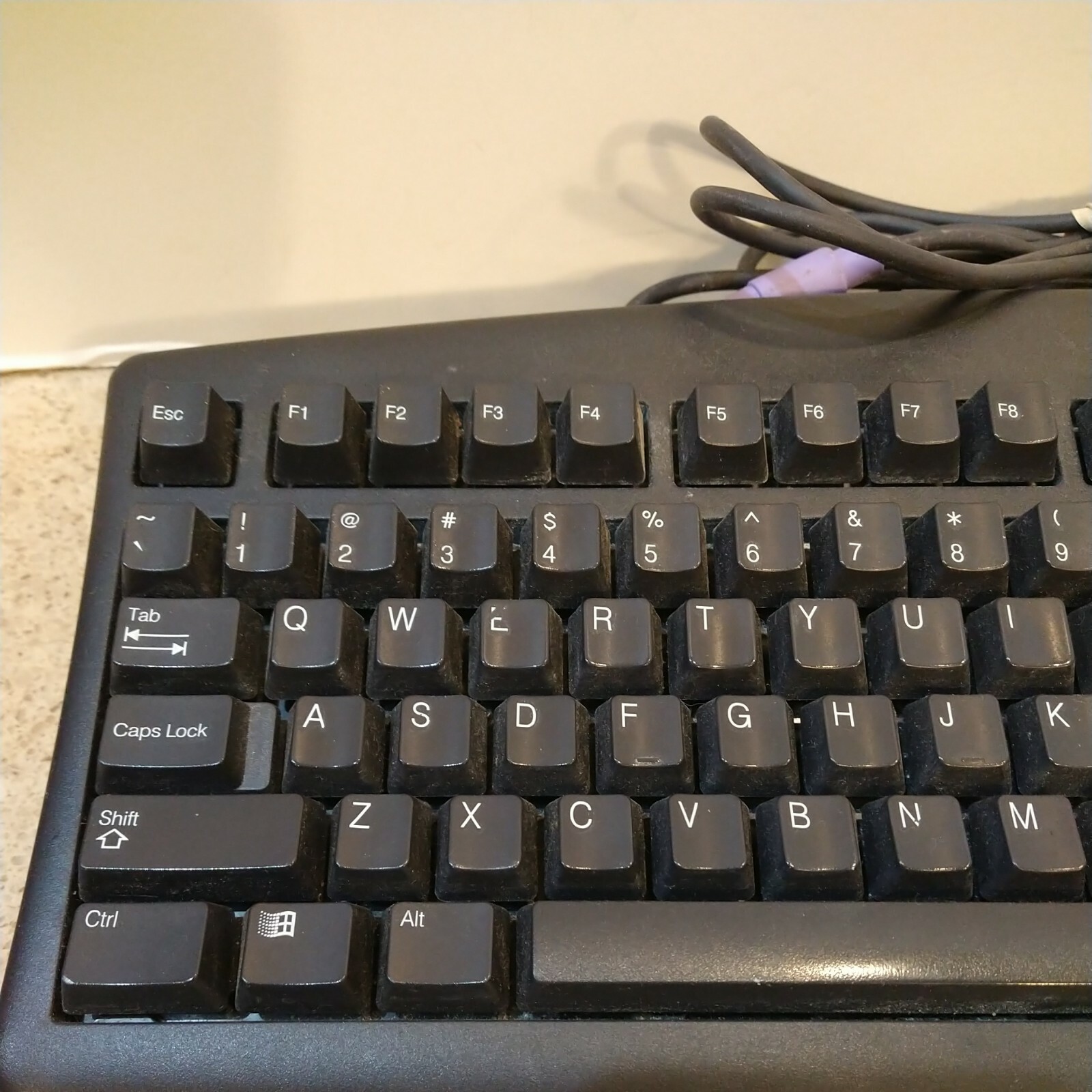 Dell Wired Keyboard Model RT7D20 04N454 UNTESTED | eBay