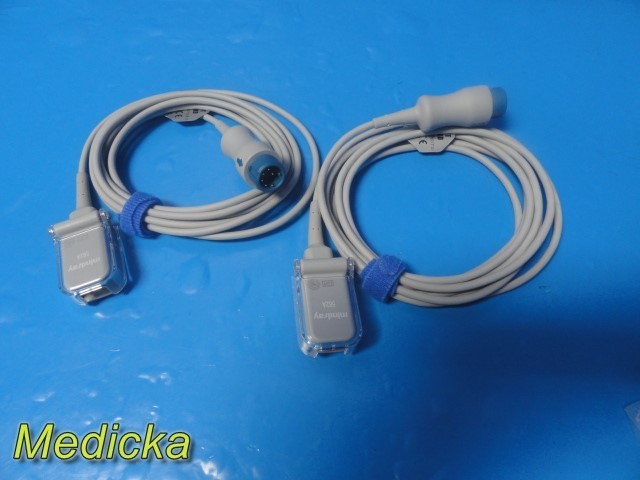 2x Mindray 562A SpO₂ Extension Cables (Ref. 0010-20-42710) - 7 Pin ...