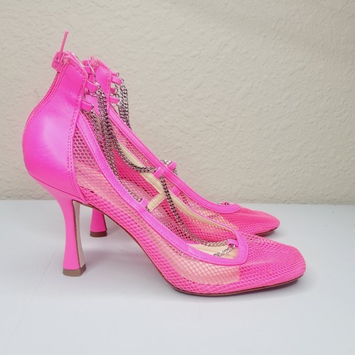 BARBIE PINK Jessica Simpson Womens Orlanda Pump Shoes Size 7 Neon ...