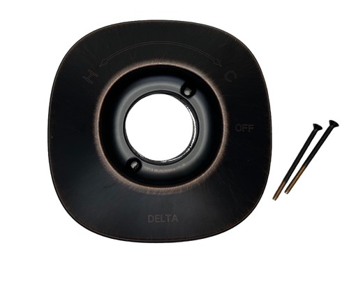 DELTA RP71021RB 13/14 Multichoice Escutcheons VENETIAN BRONZE *NEW ...