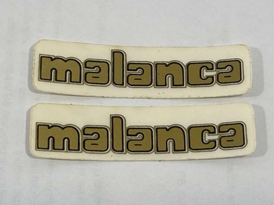 Pair Stickers Logos Malanca 60 X 10 MM AD770205 | eBay