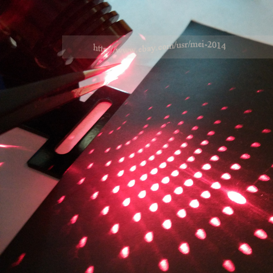 2pcs Star Diffraction Gratings Lens 8*8mm for Star Laser Show Stage ...