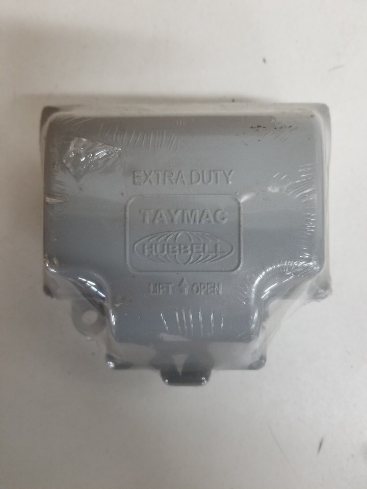 Hubbel-Taymac MX3300 Raynguard metal Outlet Cover Weather Proof while ...