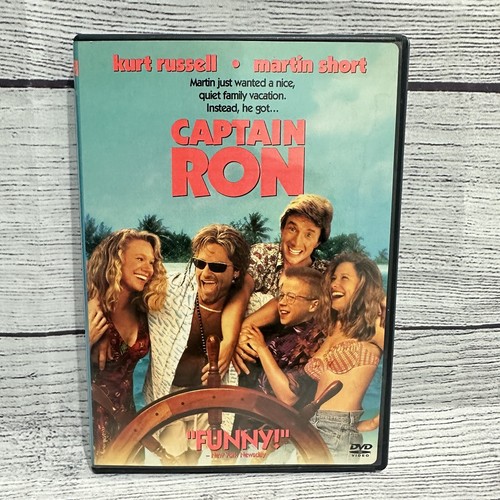 Captain Ron (DVD 1992) Kurt Russell, Martin Short, Roselyn Sanchez | eBay