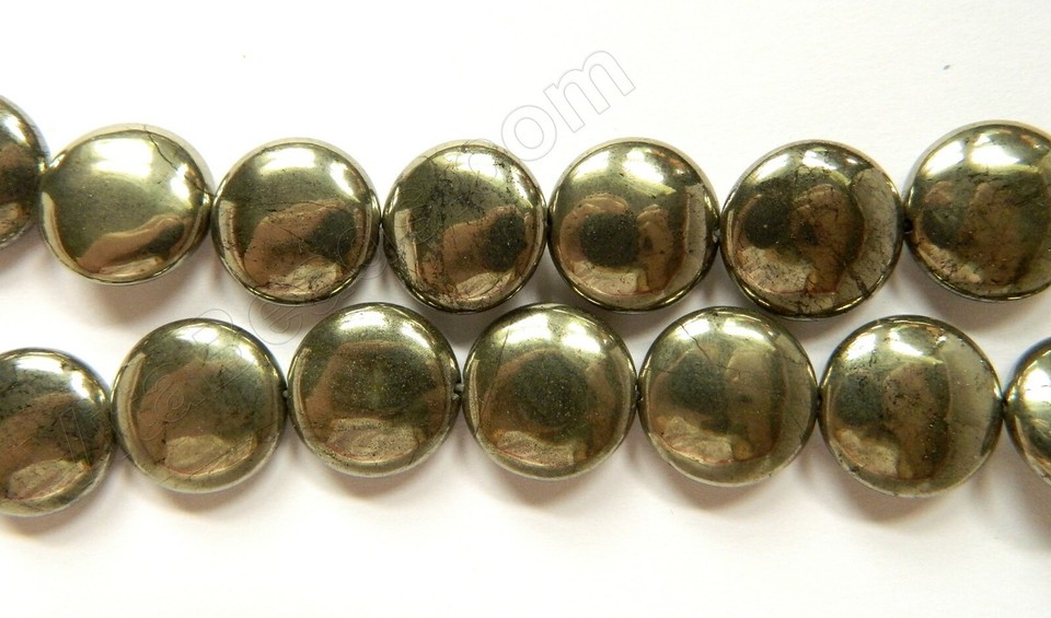 Semi Precious Stone, Gemstone 8mm, 10mm, 12mm, 14mm Puff Coin Beads | eBay