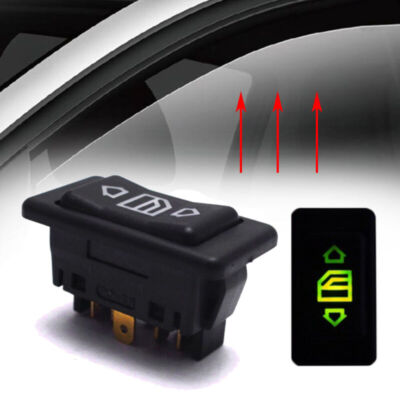 1pc Universal Car Power Window Switch Glass Lifter 6 pin 20A ON/OFF ...