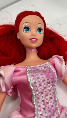 Mattel Disney Sparkle Princess Ariel The Little Mermaid 2006 Doll No ...
