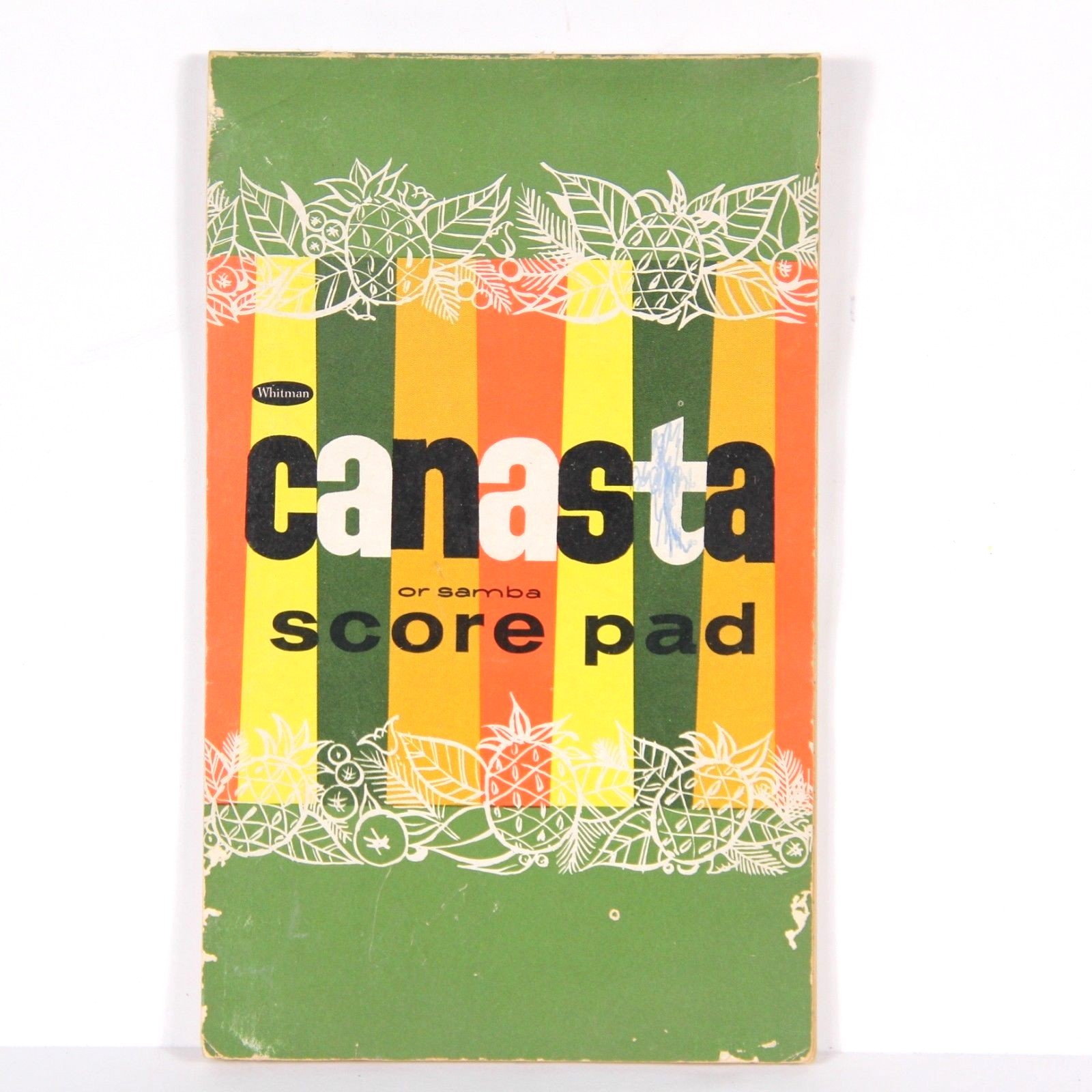 VTG Canasta Samba Score Pad Sheets Book Whitman USA - UNUSED | eBay