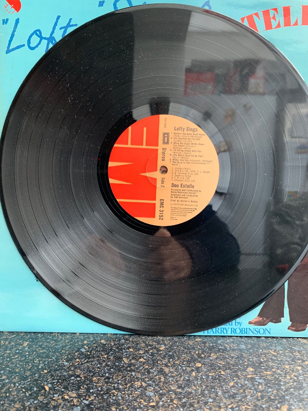 DON ESTELLE Lofty Sings LP VINYL UK Emi 1976 14 Track Sleeve Has ...