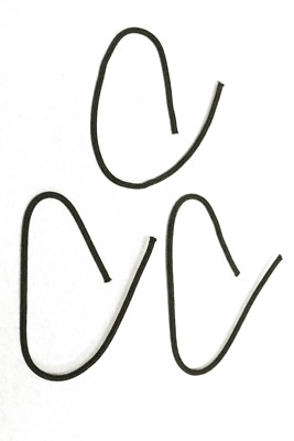 3 PC BLACK SUPER LOOP RELEASE NOCKING NOCK D LOOP Archery Bow FREE ...