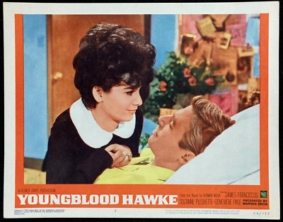 YOUNGBLOOD HAWKE Orig Movie Lobby Card Poster Pretty Suzanne Pleshette ...