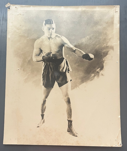 1920's (?) HARRY GREB BOXER VINTAGE ORIG. BOXING 8 x 10 SEPIA TONE ...