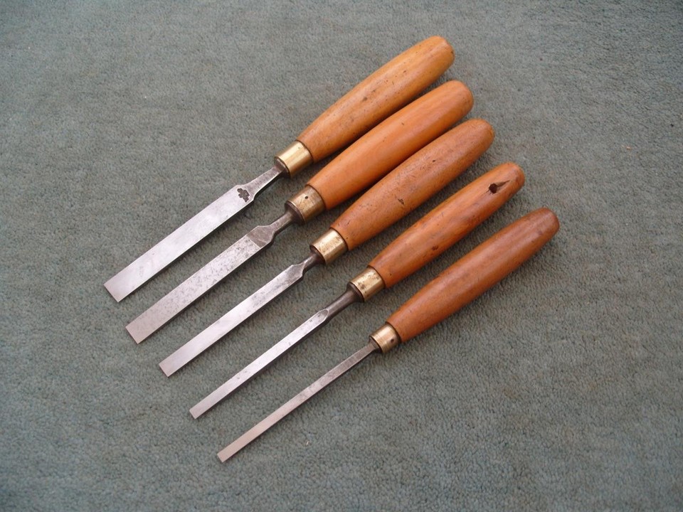 Good Set of 5 Firmer chisels by W Marples/Ward | eBay UK