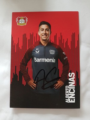 Signierte AK Alberto Encinas Bayer Leverkusen NEU | eBay.de
