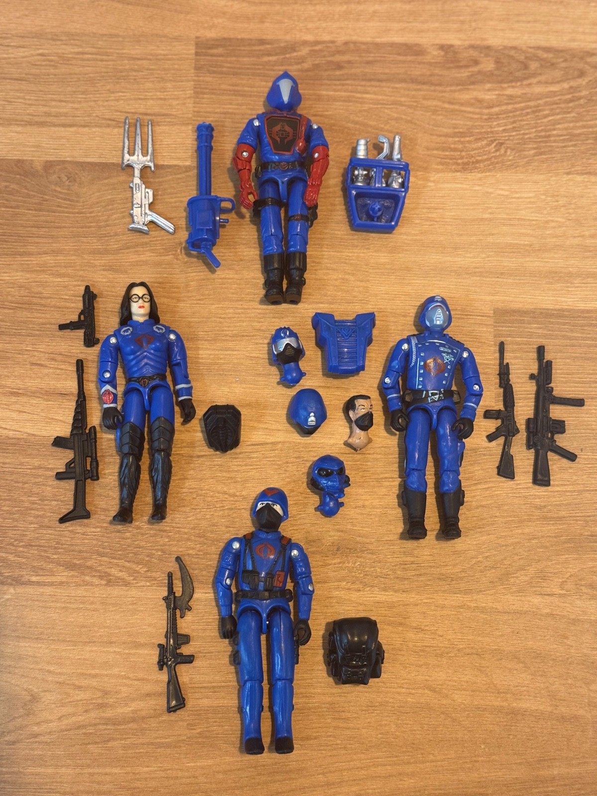 Gi Joe Cobra Venom lot- Baroness, Crimson Guard, BATS, & Trooper | eBay