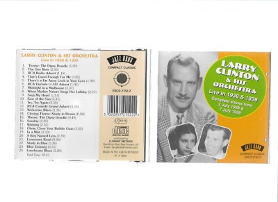 Larry Clinton & His Orchestra - Live In 1938 & 1939 (LIKE NEW CD) | eBay