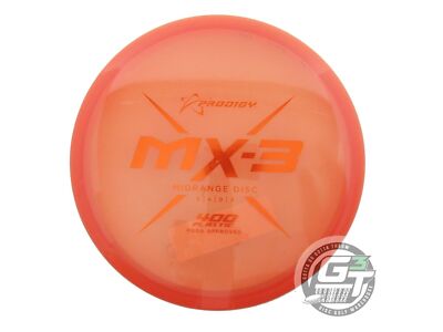 NEW Prodigy Discs 400 MX3 167g Orange Orange Foil Midrange Golf Disc | eBay